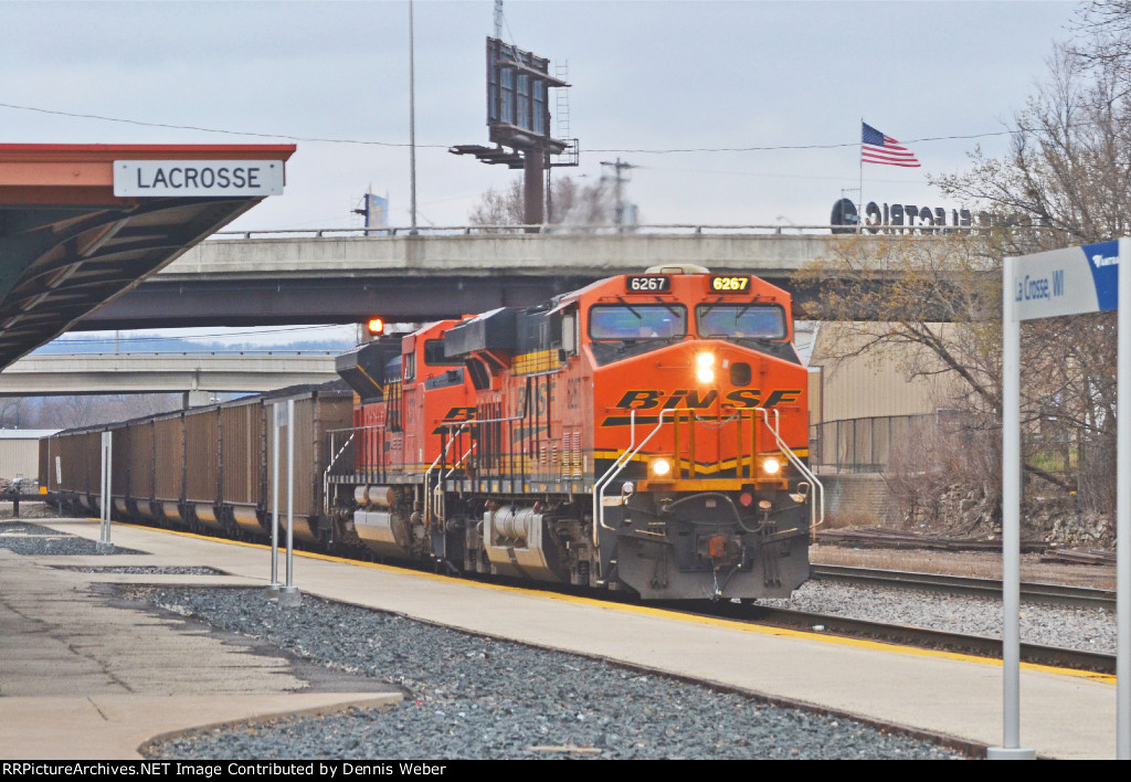 BNSF 6267, CP's Tomah Sub.